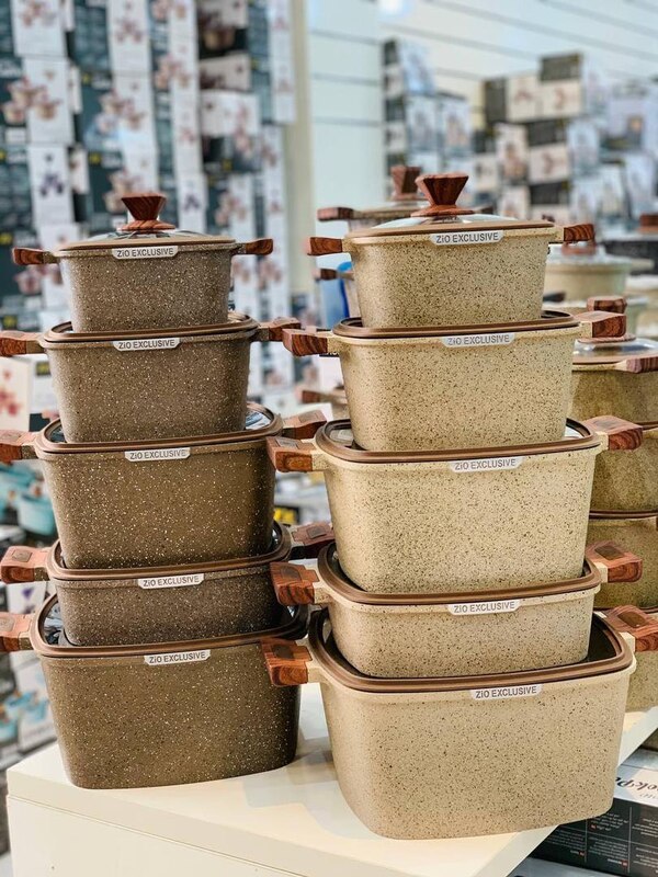 سرویس قابلمه 10پارچه زیو مدل Zio Z-7170 | بانه استور